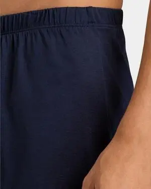 Hanro Apos;s Sporty Mercerized Cotton Boxers - Midnight Navy