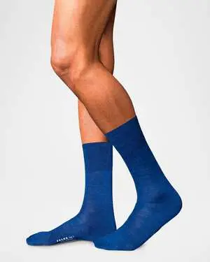 Falke Falke No. 6 Merino-Silk Dress Socks Royal Blue