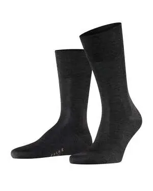 Falke Men & Apos;s Tiago Knit Mid-calf Socks Anthracite