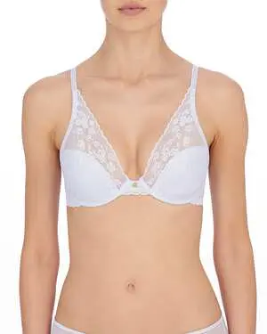Natori Cherry Blossom Convertible Underwire Bra Pearl Blue