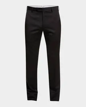 Zanella Zanella Parker Wool Trousers - Black