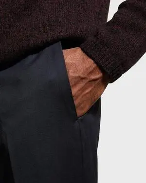 Zanella Zanella Parker Wool Trousers Blue
