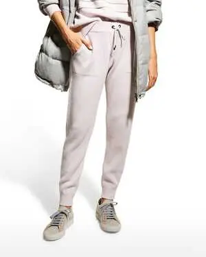 Brunello Cucinelli Ribbed Wool-blend Joggers