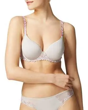 Simone Perele Andora 3d Convertible Plunge Bra Divine Linen