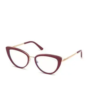 TOM FORD Cat-eye Optical Frames - Red
