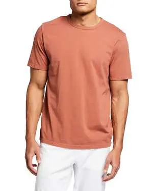 Vince Men & Apos;s Garment-dyed Crewneck T-shirt W Newberry