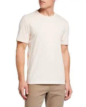 Vince Men & Apos;s Garment-dyed Crewneck T-shirt Washed Himalayan
