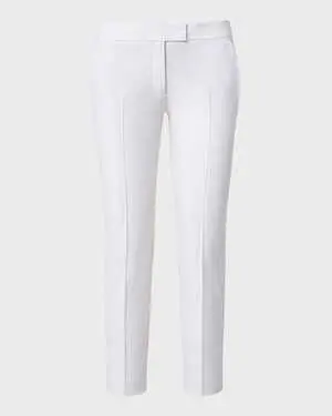Akris Akris Punto Frankie Stretch-Cotton Pants - Cream