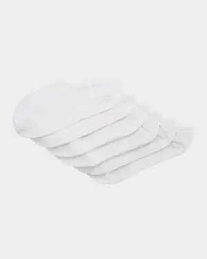 Neiman Marcus Invisible Socks 3 Pack - White