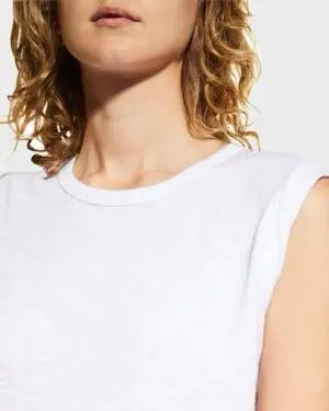 Veronica Beard Veronica Beard Dree Muscle Tee White