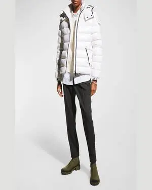 Moncler Bady Puffer Jacket - White