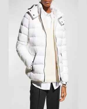 Moncler Bady Puffer Jacket - White