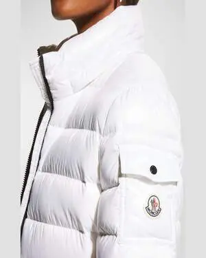 Moncler Bady Puffer Jacket - White