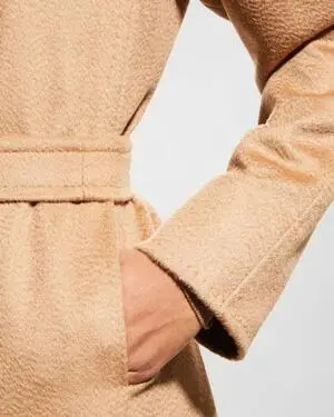 Max Mara Manuela Hair Coat - Camel