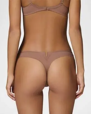 Simone Perele Saga Lace Thong - Brown