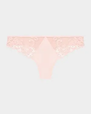 Simone Perele Saga Lace Thong Ltpink