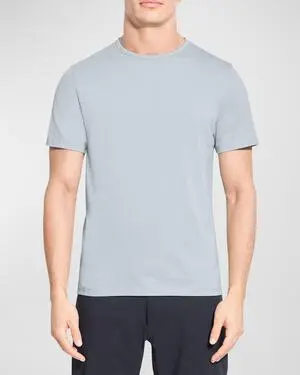 Theory Men & Apos;s Precise Luxe Cotton Short-sleeve Tee Olympic