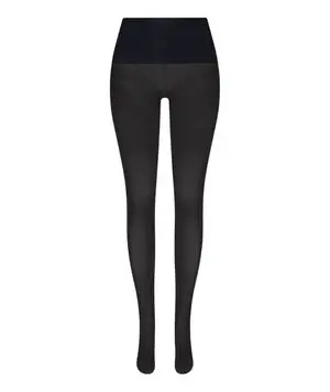 Commando Semi-opaque Tights - Black