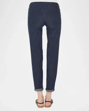 Akris Magda Pants Dark Blue