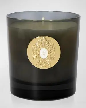 TIZIANA TERENZI 8.81 Oz. Halley Black Glass Candle - One-color
