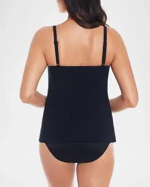 Miraclesuit Rock Solid Allura Tankini Top - Black