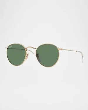 Ray-ban Round Metal Sunglasses - Green