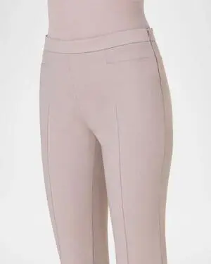 Akris Franca Mid-rise Cropped Pants - Light Brown