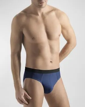 Hanro Micro-touch Briefs - Navy