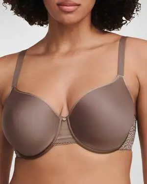 Chantelle C Jolie Memory Foam T-shirt Bra Hazelnut
