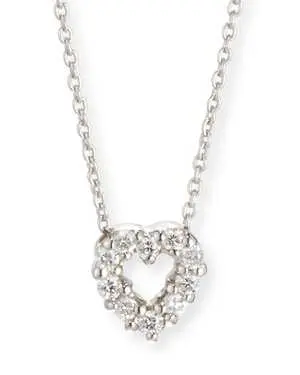 Roberto Coin Roberto Coin Diamond Heart Pendant Necklace One-color