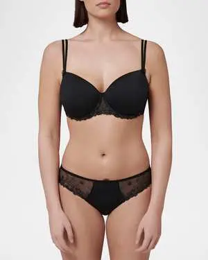 Simone Perele Delice 3d Molded Bra Gem Black