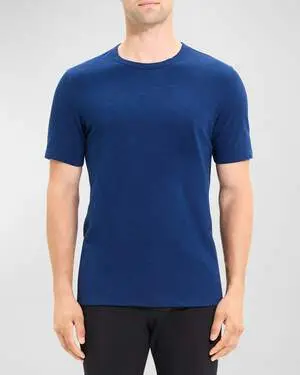 Theory Men & Apos;s Cosmos Essential T-shirt Blueberry