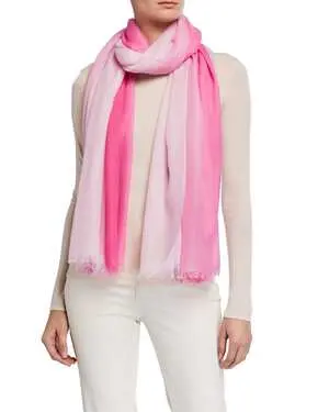 Sofia Cashmere Cashmere Ombre Scarf One-color
