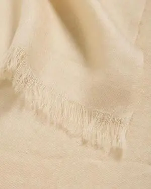 Sofia Cashmere Lightweight Cashmere Scarf - Oat