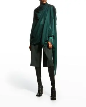 Sofia Cashmere Lightweight Cashmere Scarf One-color