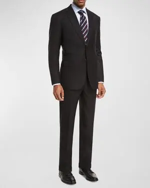 Brioni Essential Virgin Wool Two-piece Suit - Black