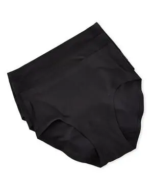 Chantelle Soft Stretch Hipster Briefs, Three-pack - Black