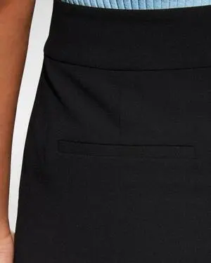 Alice + Olivia Dylan High-waisted Wide-leg Trousers - Black