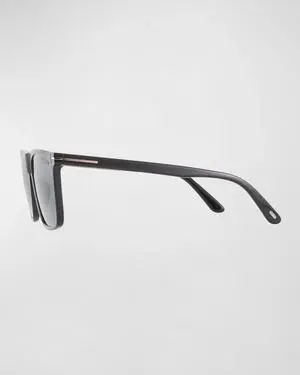 TOM FORD Fletcher Square Sunglasses - Black