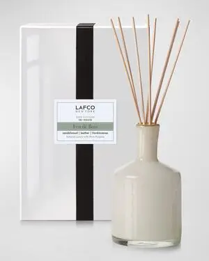LAFCO NEW YORK Feu De Bois Signature 15oz Reed Diffuser - White