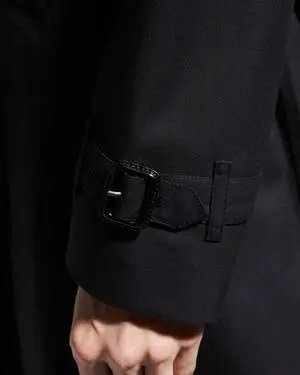 Burberry Kensington Heritage Long Trench Coat - Midnight
