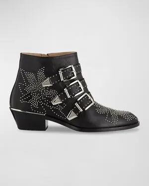 Chloé Susanna 30mm Bootie Black/silver