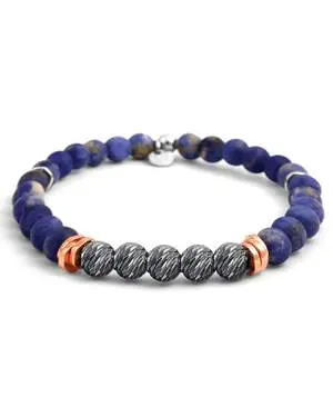 Tateossian Sodalite Bead Bracelet - Blue