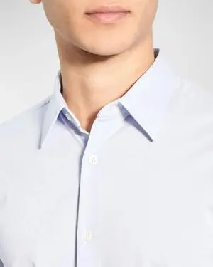 Theory Apos;s Sylvain Shirt In Structure Knit - Black