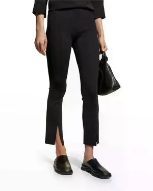 THE ROW Thilde Slit-front Skinny Pants