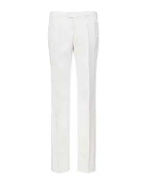 Loro Piana Men's Slim Sport Cotton Dyed Trousers - 1005 Optical Whit