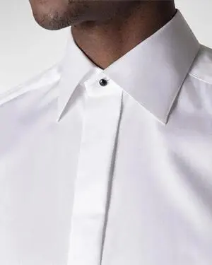 Eton Apos;s Slim-fit Fly Front Formal Shirt - White