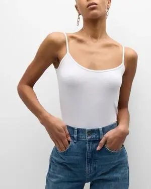 Majestic Filatures Soft Touch Cami - White