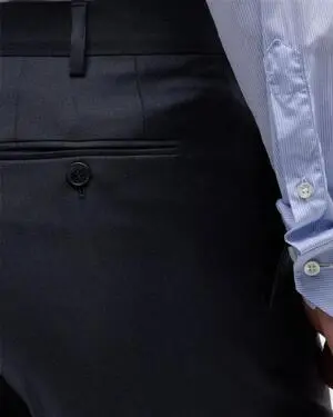 Brioni Brioni Tigulli Wool Trousers Navy