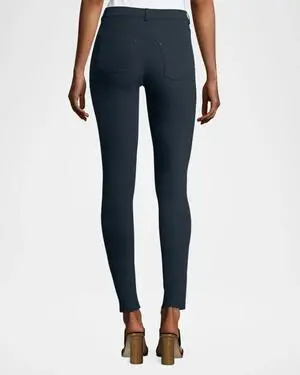 Lafayette 148 New York Mercer Acclaimed Stretch Skinny Jeans - Ink